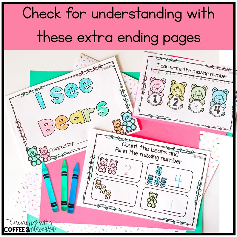 Number Writing Practice Kindergarten and First Grade Beginning - Etsy
