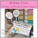 Retro Classroom Decor Birthday Display | Bright Rainbow Birthday ...