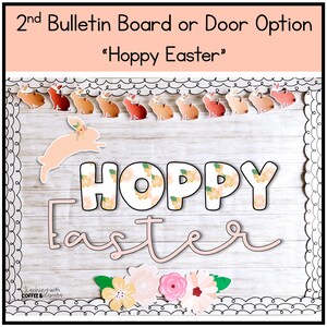 Easter Bulletin Board Kit and Craftivity - Etsy