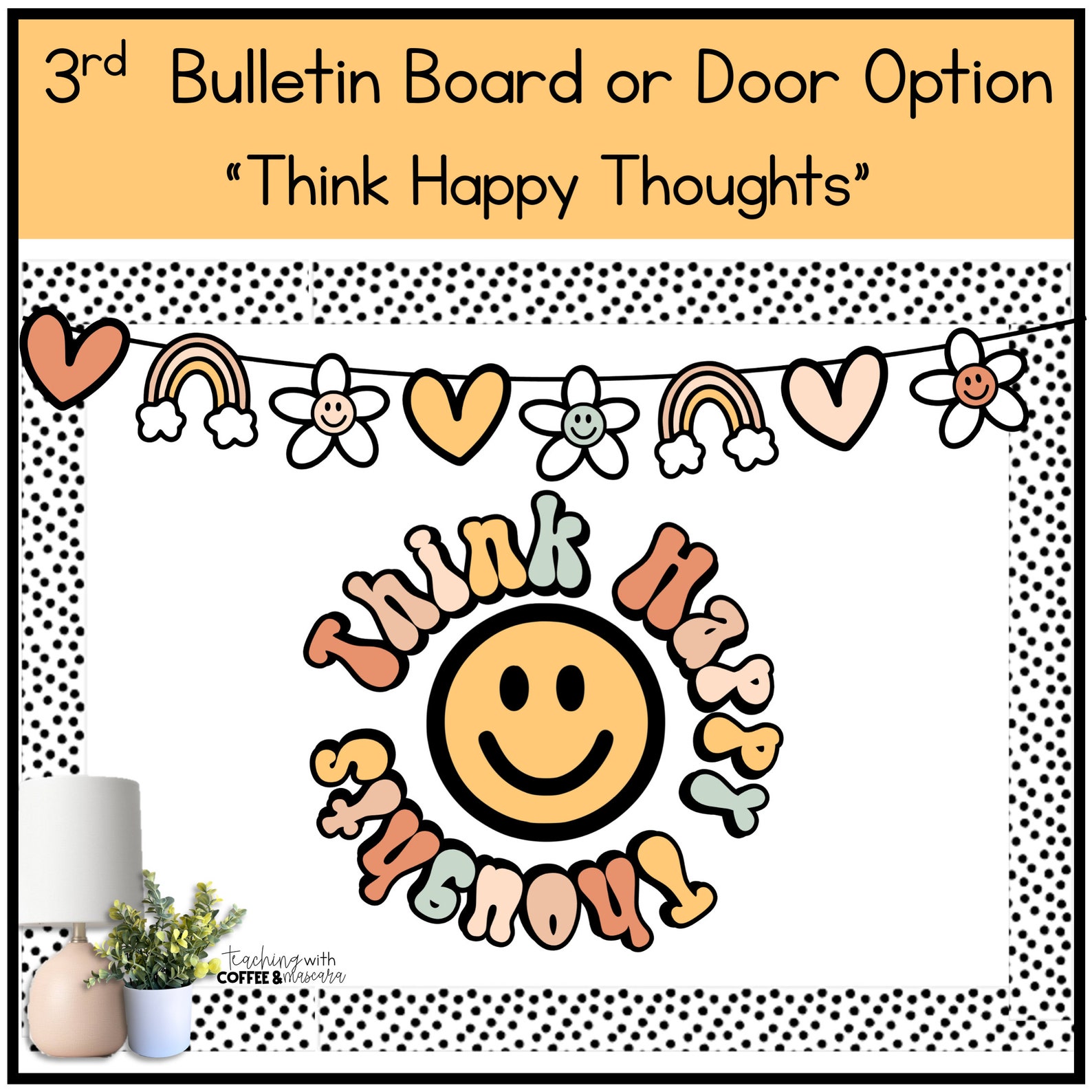 Kindness Bulletin Board Boho Classroom Decor Choose Kindness Bulletin ...