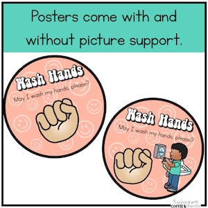 Hand Signal Posters Retro Classroom Decor Classroom - Etsy