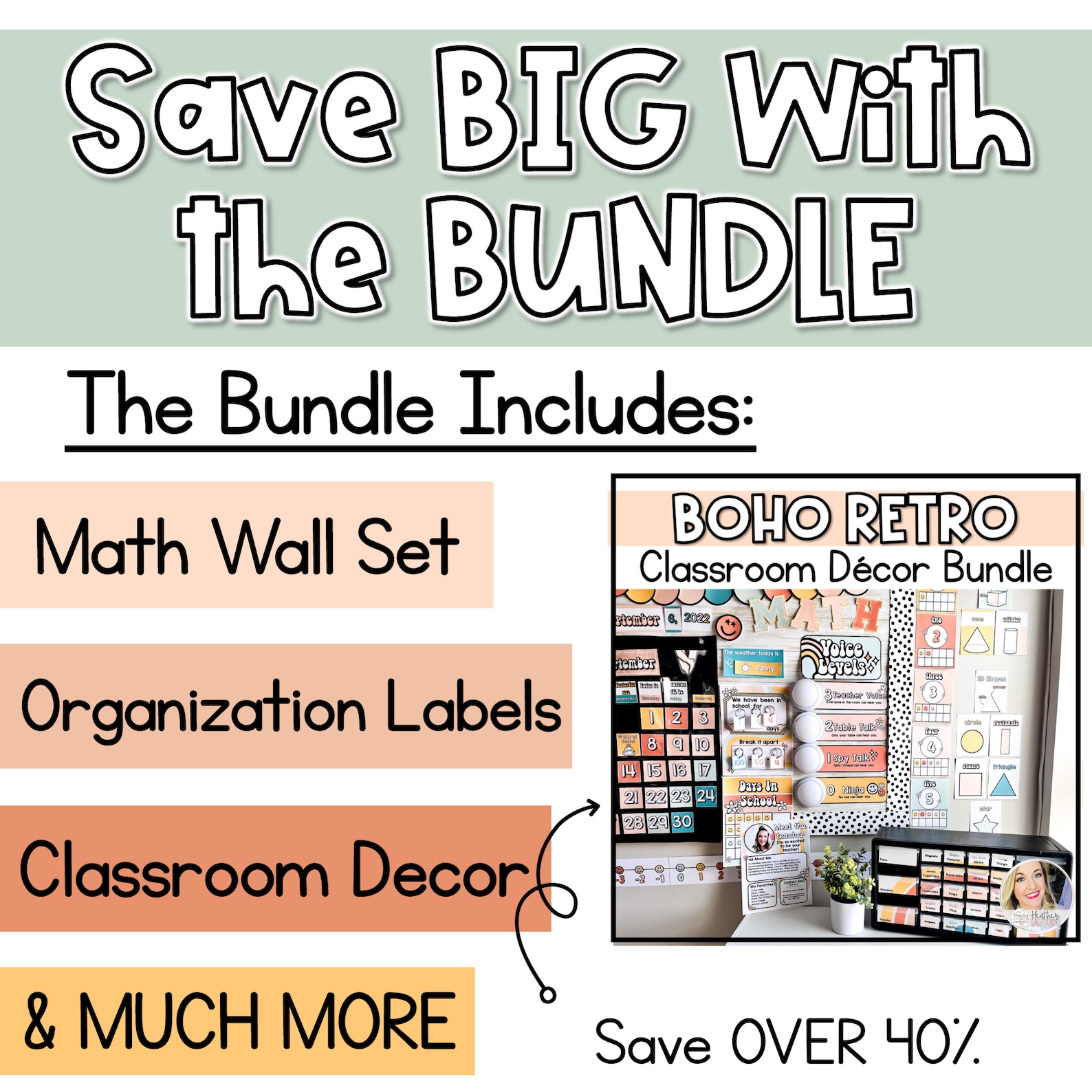 Boho Classroom Decor Classroom Printable Posters Retro - Etsy