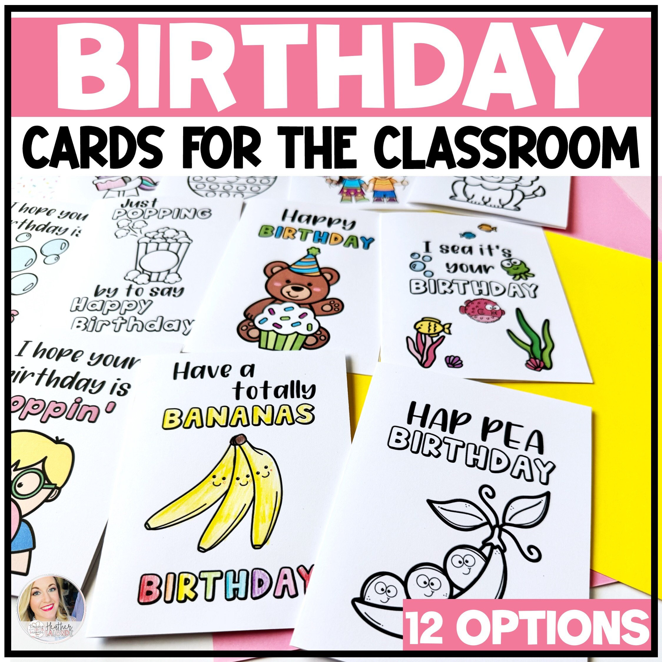 Happy Birthday Cards - Birthday Coloring Pages - Birthday Card Template ...
