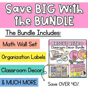 Retro Teacher Toolbox Labels | Editable Teacher Toolbox | Retro Theme ...