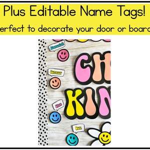 KINDNESS DECOR- Choose Kindness -retro Classroom- Bulletin Board Kit - Etsy