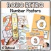 Number Posters | Retro Classroom Decor | Classroom Printable Posters ...