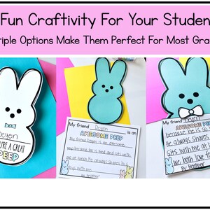 Spring Peeps Bulletin Board and Craftivity - Etsy