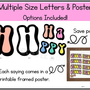 KINDNESS DECOR- Choose Kindness -retro Classroom- Bulletin Board Kit - Etsy