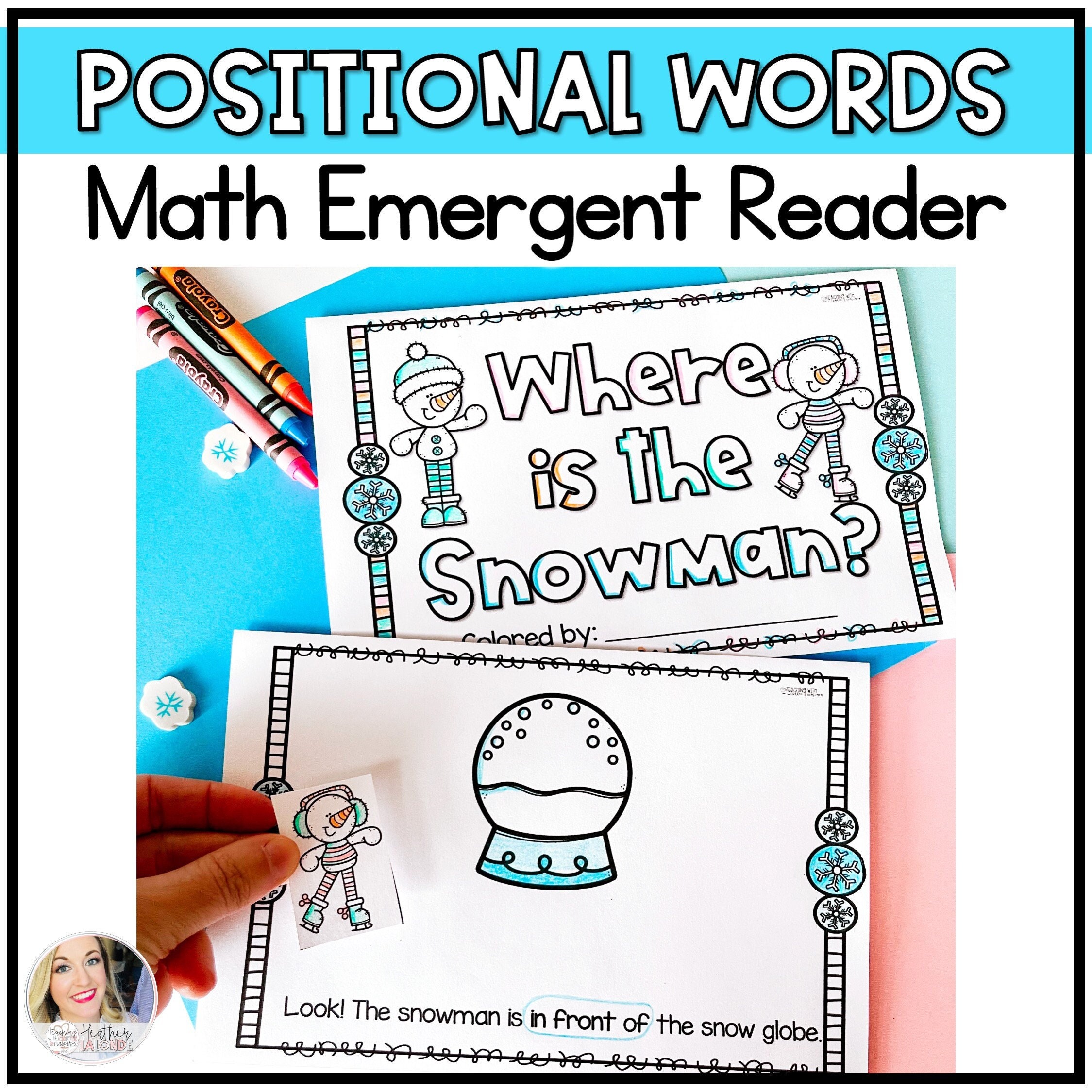 Winter Positional Words Printable Activities - Etsy Canada