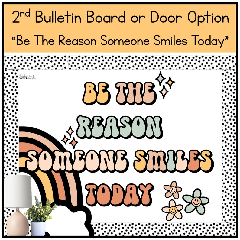 Kindness Bulletin Board | Boho Classroom Decor | Choose Kindness ...