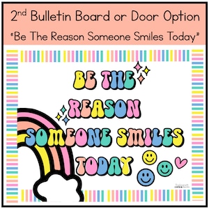 KINDNESS DECOR- Choose Kindness -retro Classroom- Bulletin Board Kit - Etsy