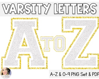 Varsity Letters | Teal | Varsity Letter PNG Alphabet | Bulletin Board ...