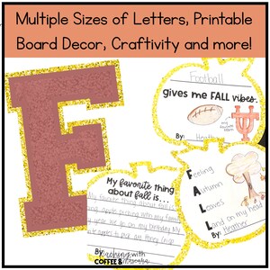Fall Bulletin Board Set | Bulletin Board Ideas for November and October ...