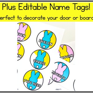 Spring Peeps Bulletin Board and Craftivity - Etsy