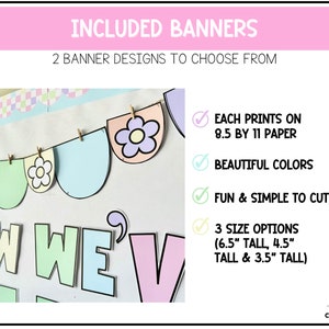 Spring Bulletin Board Ideas | Retro Spring Bulletin Board | Pastel ...