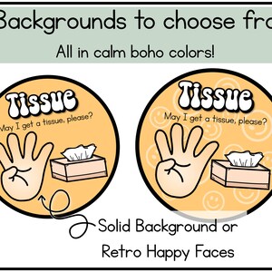 Hand Signal Posters Boho Classroom Decor Classroom Printable Posters ...