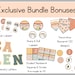 Retro Boho Classroom Decor Bundle - Etsy