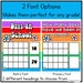 Retro Days in School Set | Days in School Ten Frames | Math Wall ...