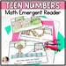 Teen Number Writing Practice Kindergarten and First Grade Beginning ...