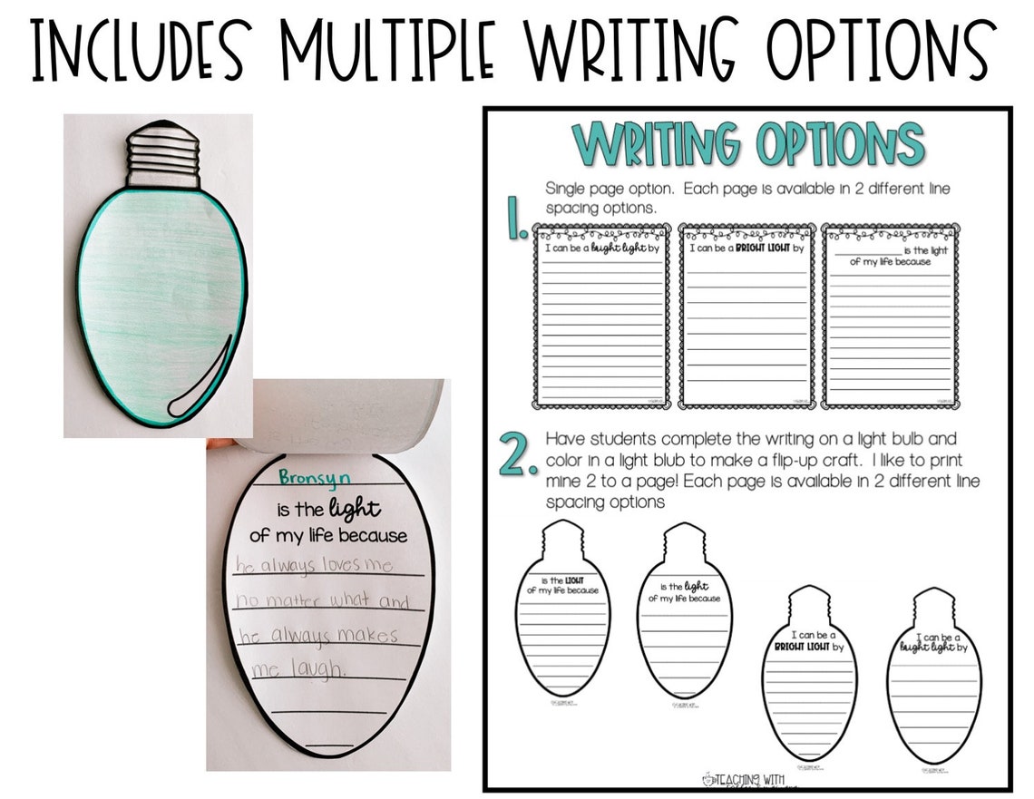 Christmas Bulletin Board or Door Kit Merry & Oh so Bright - Etsy