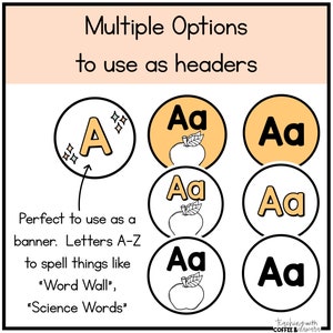 Boho Word Wall | Boho Rainbow Portable Word Wall | Alphabet Cards With ...