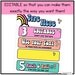 Editable Voice Level Posters Rainbow Retro Voice Level Chart - Etsy
