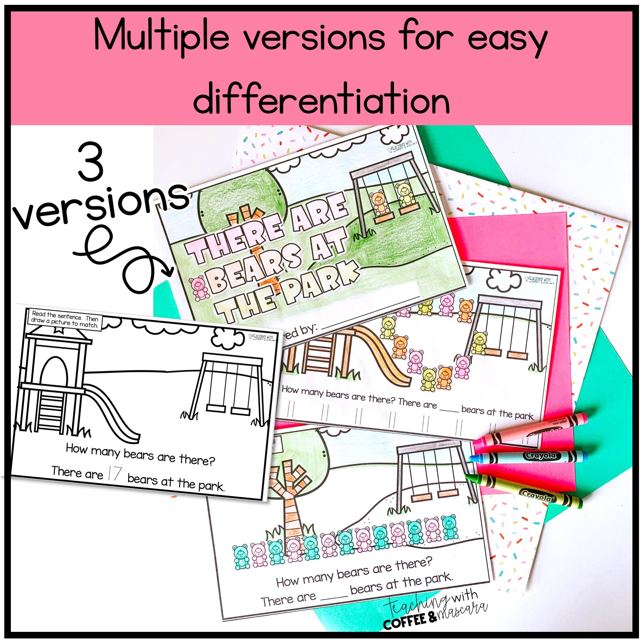Teen Number Writing Practice Kindergarten and First Grade Beginning ...