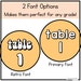 Table Numbers Boho Retro | Retro Groovy Classroom | Classroom Table ...