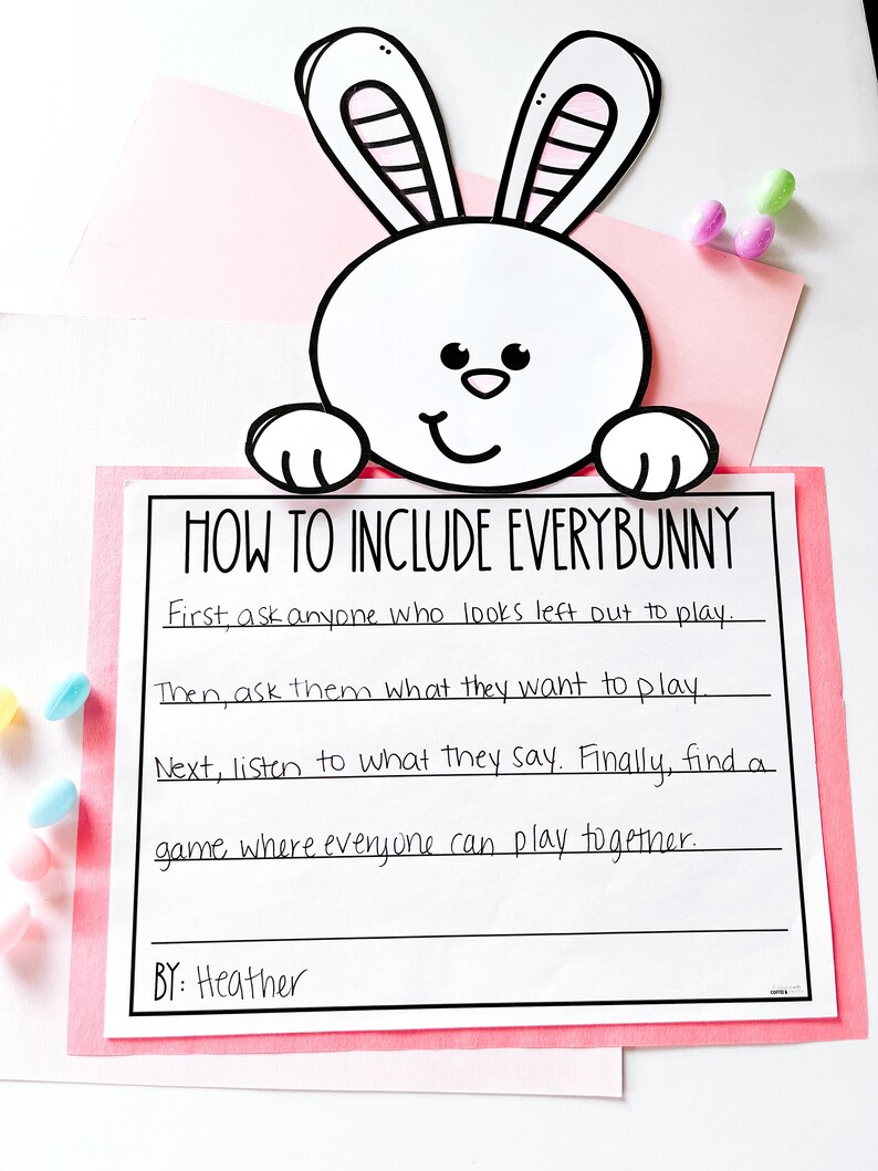 Easter Bulletin Board Kit and Craftivity - Etsy