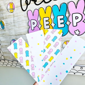 Spring Peeps Bulletin Board and Craftivity - Etsy