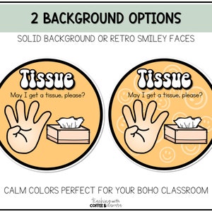 Hand Signal Posters | Boho Classroom Decor | Classroom Printable ...