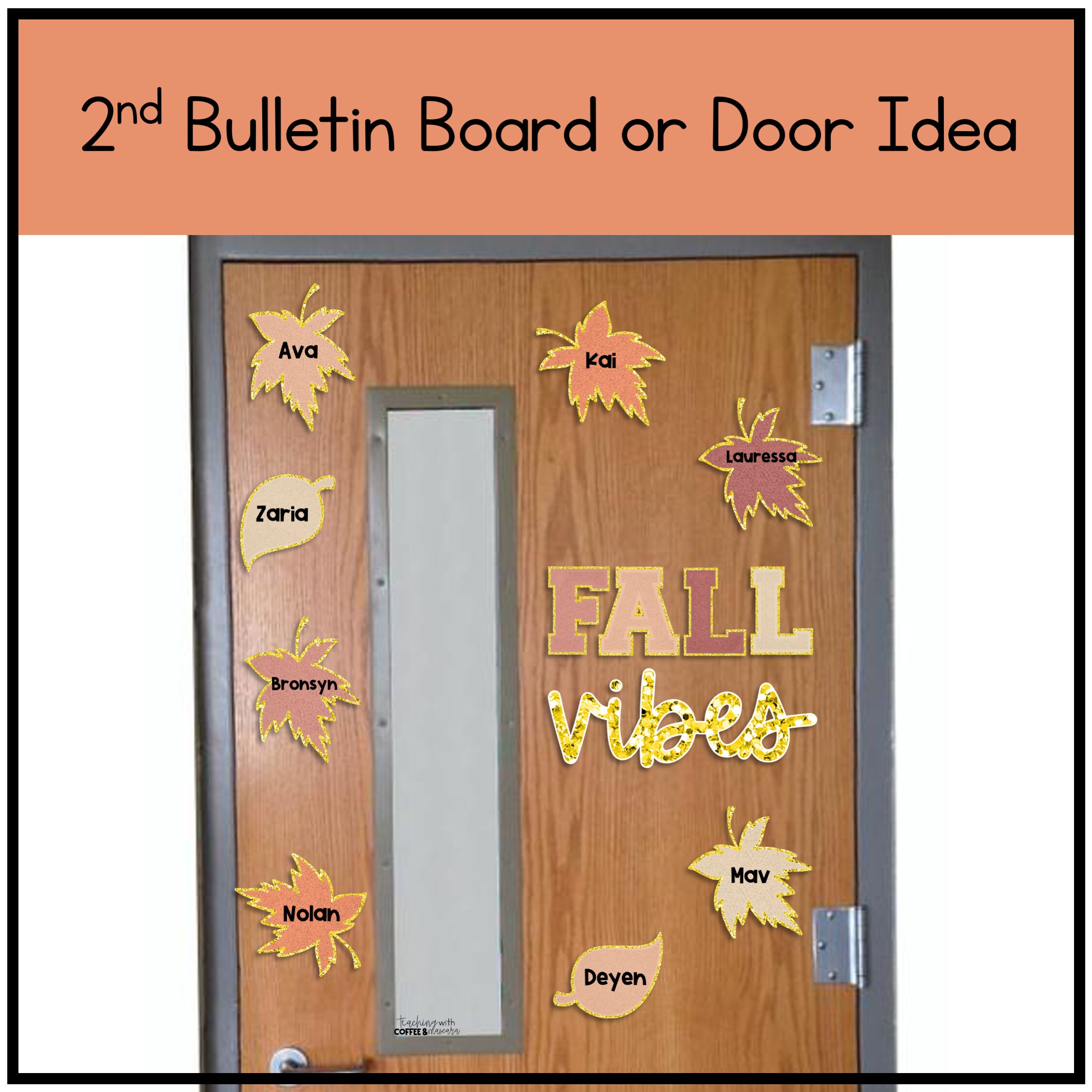 Fall Bulletin Board Set | Bulletin Board Ideas for November and October ...