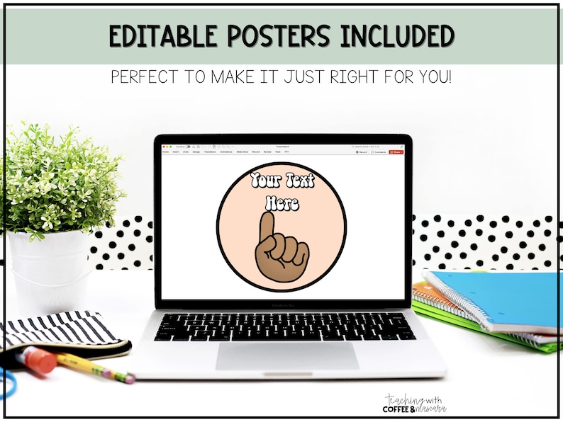 Hand Signal Posters | Boho Classroom Decor | Classroom Printable ...
