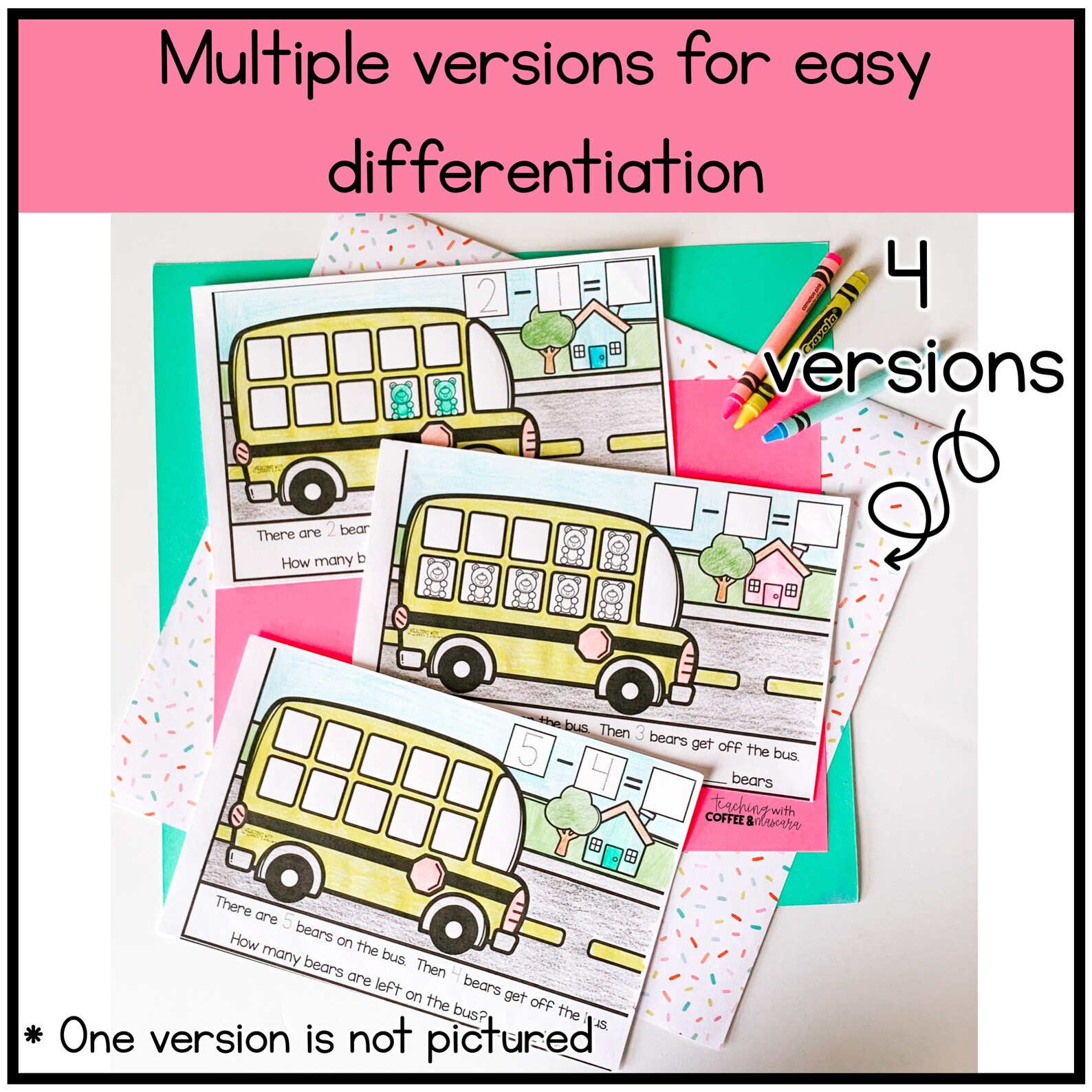 Subtraction Word Problems for Kindergarten Beginning Reader Printable ...