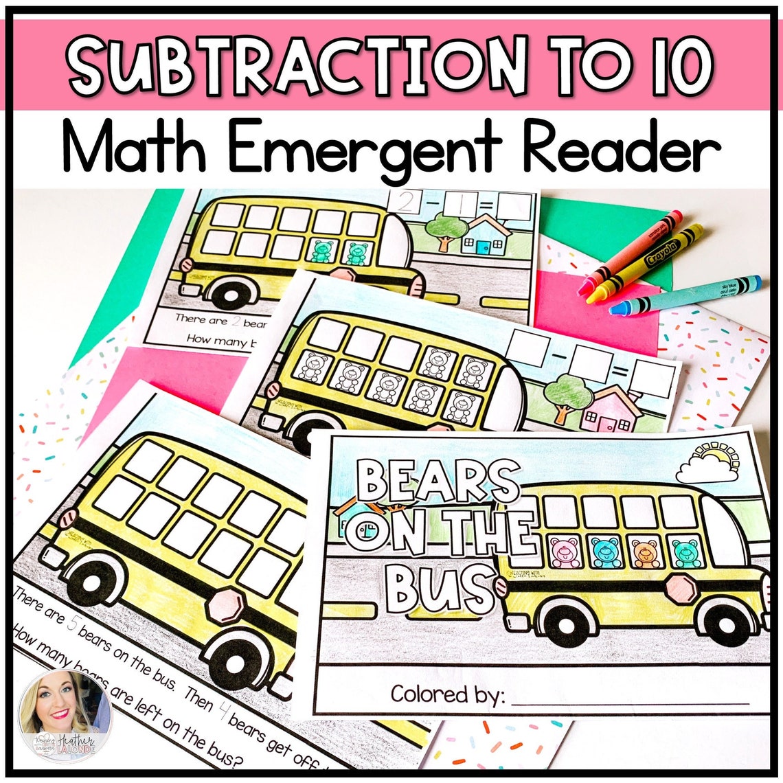 Subtraction Word Problems for Kindergarten Beginning Reader Printable ...