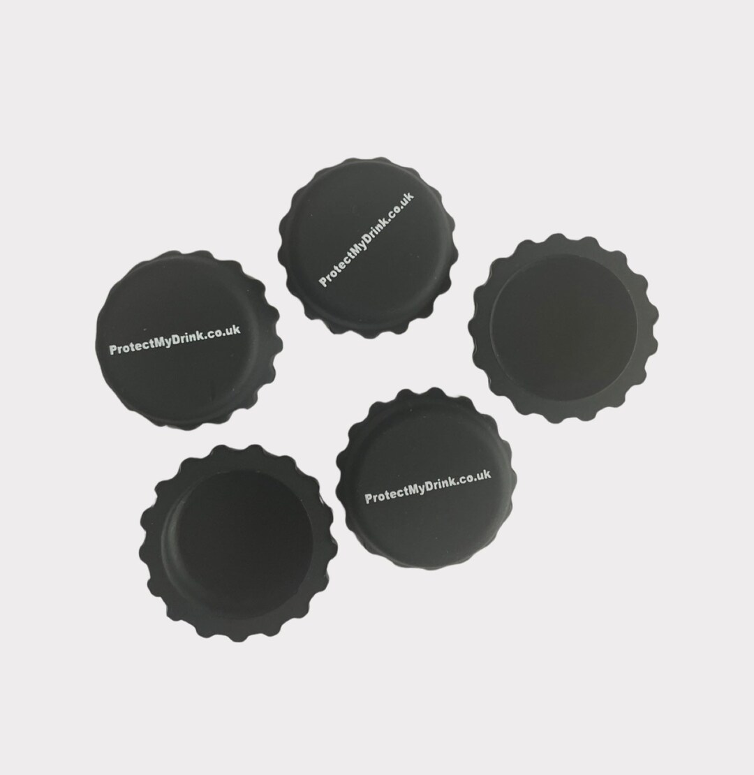 Bottle Cap Drink Cover Anti Spiking Accessory Gift Drinks Protector ...