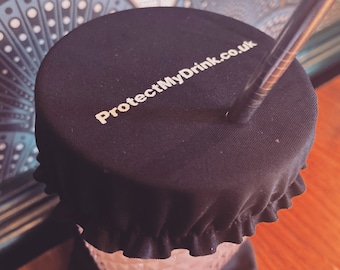 Anti Spike Drink Cover | Etsy UK