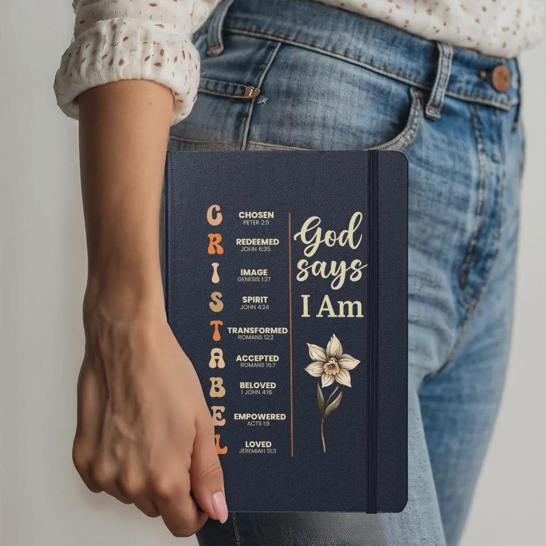 Spiritual Gift Notebook Bible Study Group Journal Birth Month Flower ...