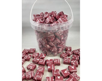 Maroon Starburst Candy - Etsy