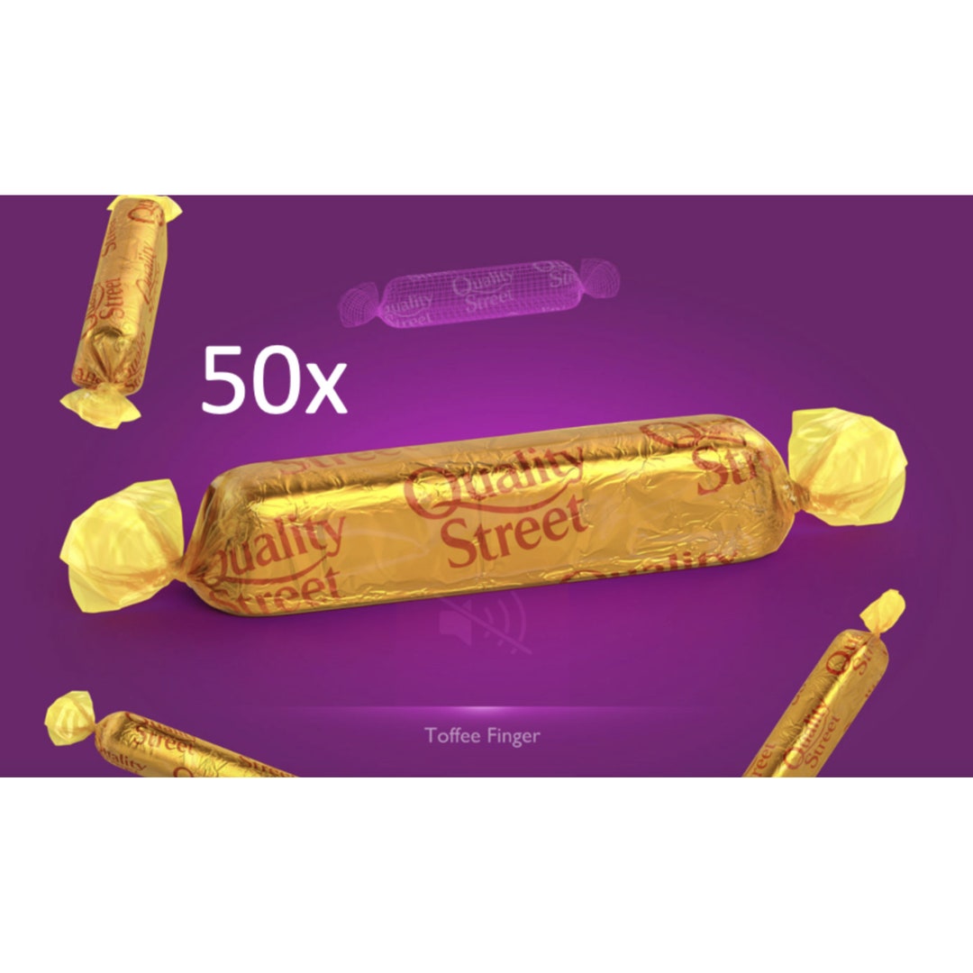 Quality Street Toffee Finger X50 Flavour Dated 08/24 Chocolate - Etsy