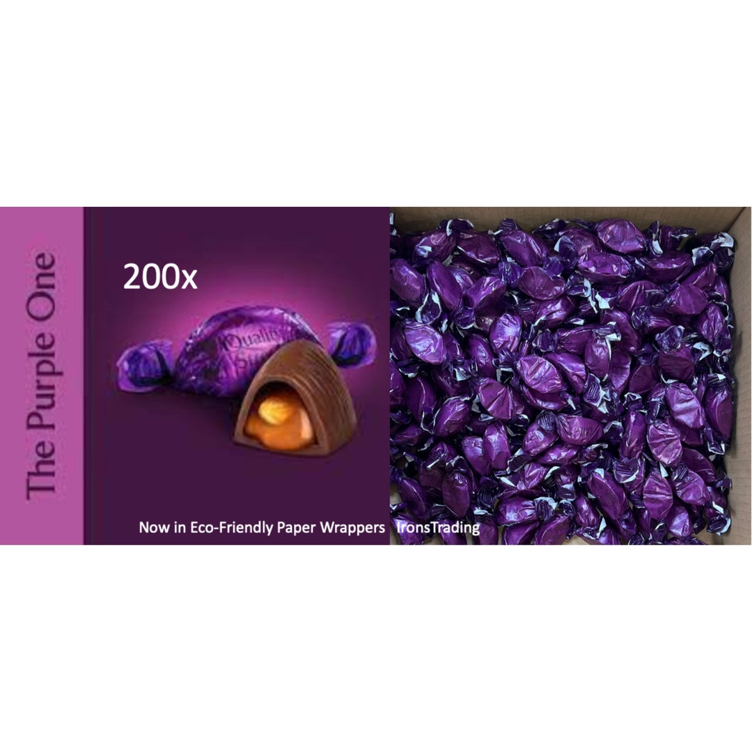 Quality Street Purple One X200 Flavour Dated 08/25 Chocolate Choose ...