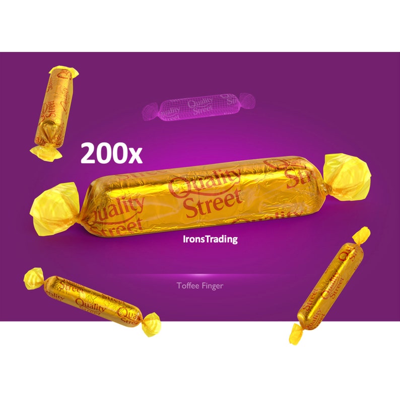 Quality Street Toffee Finger X200 Flavour Dated 08/24 - Etsy