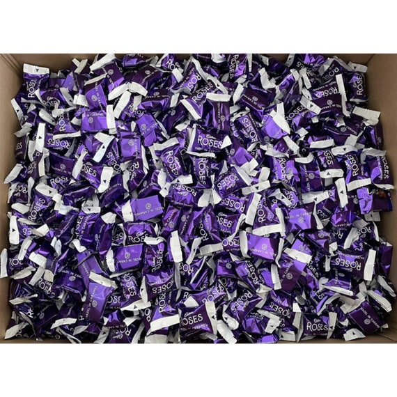 Cadbury Roses Hazel in Caramel Flavour X100 Chocolate Dated - Etsy