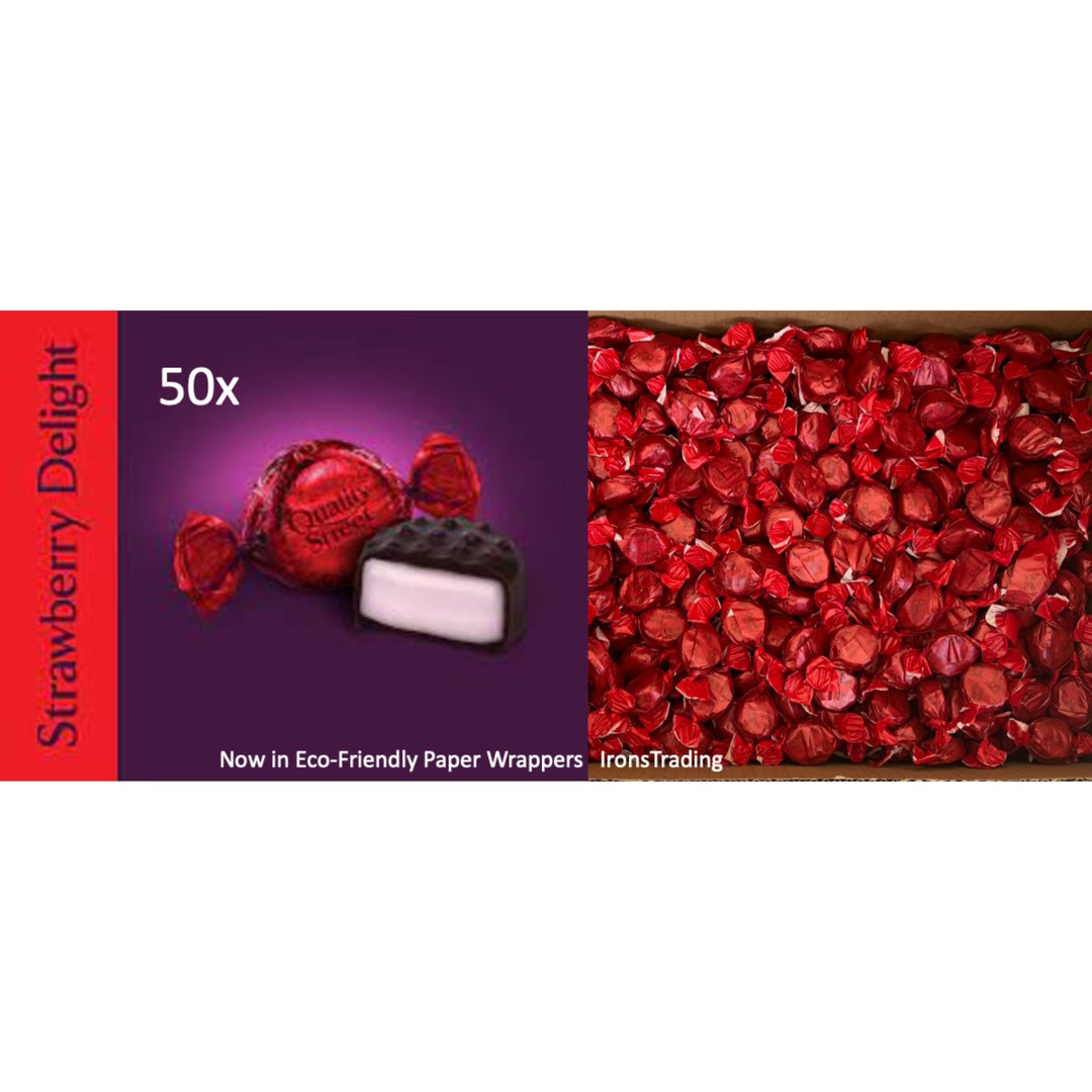 Quality Street Strawberry Creme X50 Flavour Dated 08/24 Chocolate ...