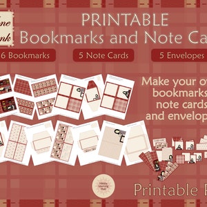 Anne Frank Bookmarks and Note Cards, Anne Frank House, Printable ...