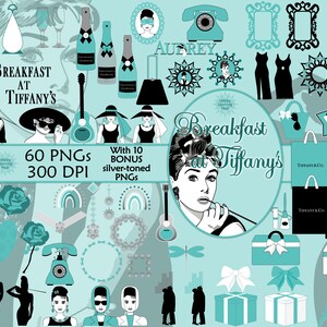 Breakfast at Tiffany's Clipart Images, Audrey Hepburn Clipart, Pngs ...