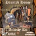 Halloween Activity Kit, Haunted House Printable, Junk Journal, Trick or ...