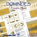 Ancient Egyptian Dominoes Game, Printable Game, DIY Children's Game ...