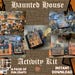 Halloween Activity Kit, Haunted House Printable, Junk Journal, Trick or ...