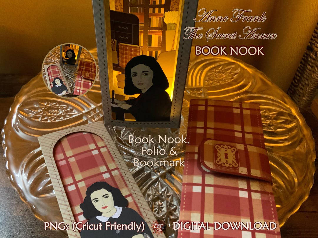 Anne Frank Book Nook, Anne Frank House, DIY Book Nook, Folio and ...